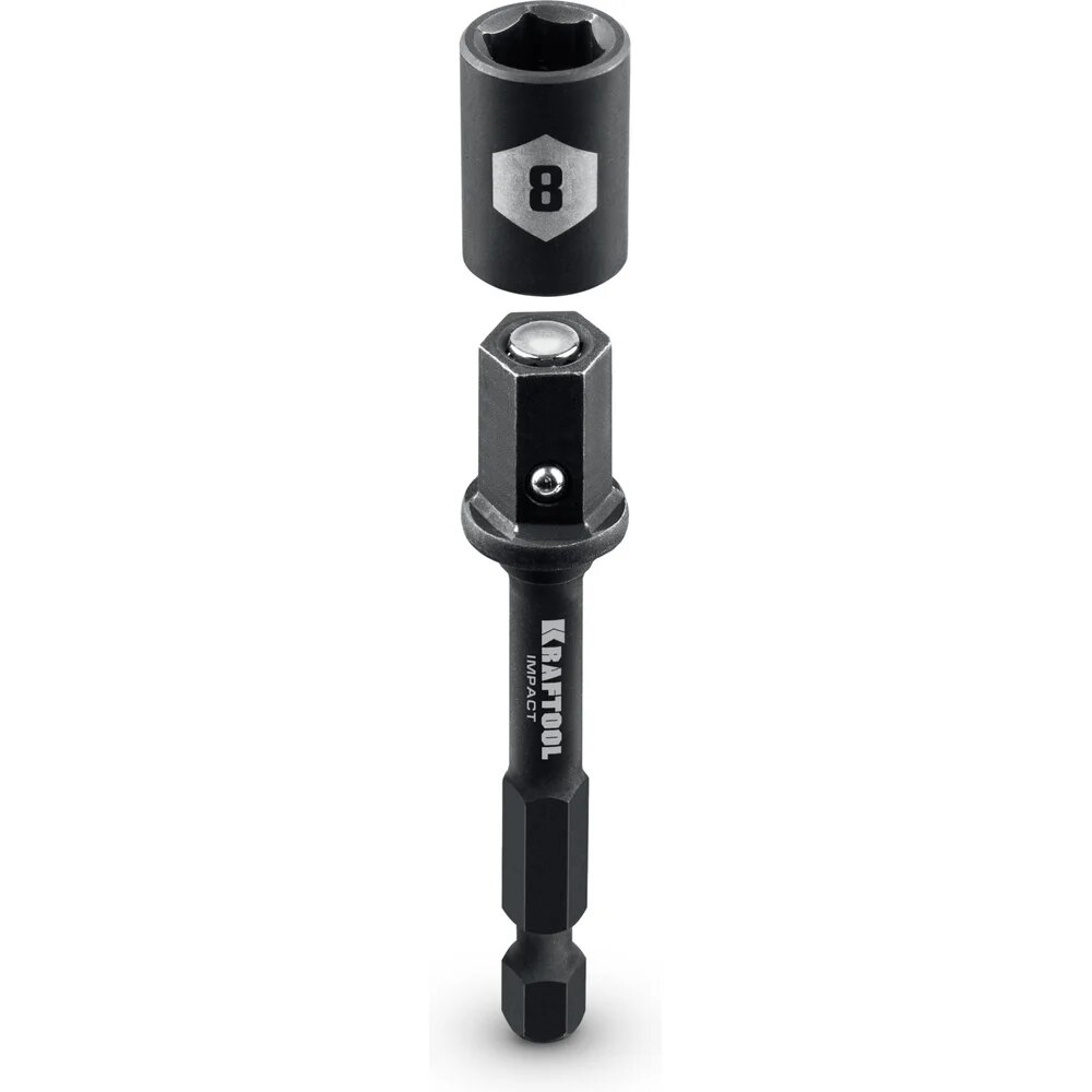 KRAFTOOL Clean “Nut driver”, 8 мм, бита с торцовой головкой 26371-08