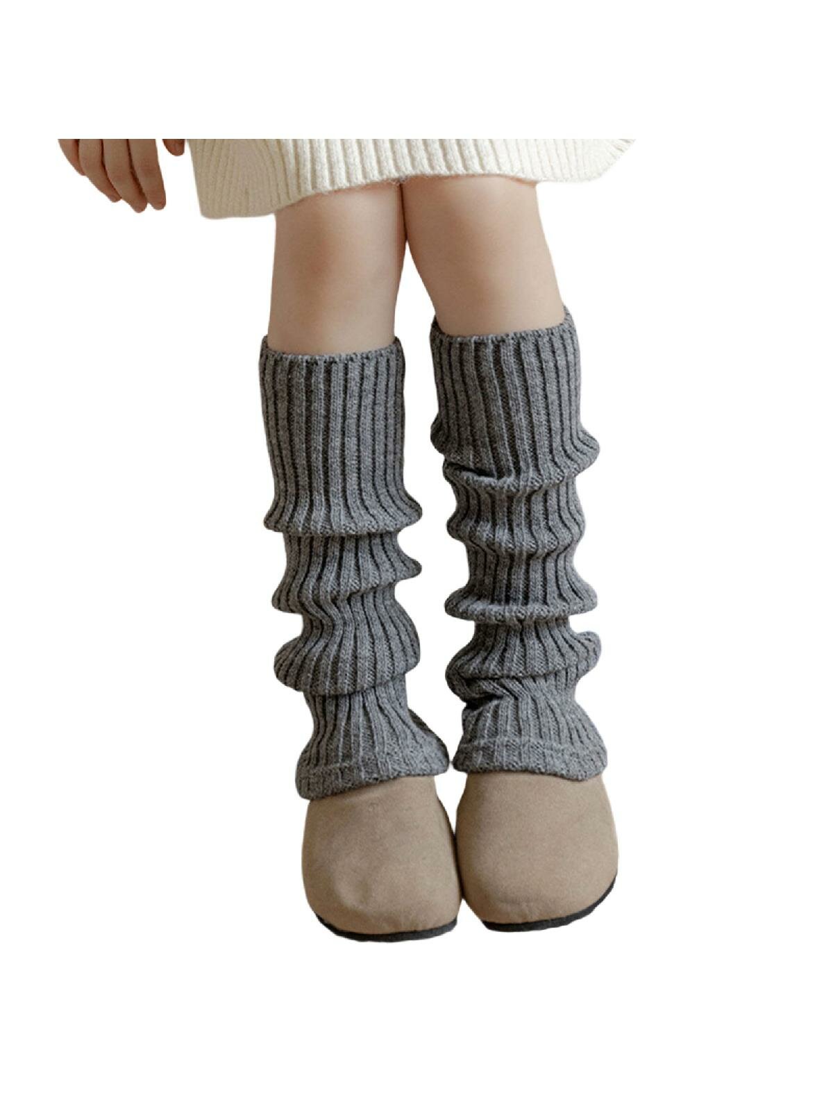 1 пара детских гетр-рукавов для вязания носков для школы и активного отдыха