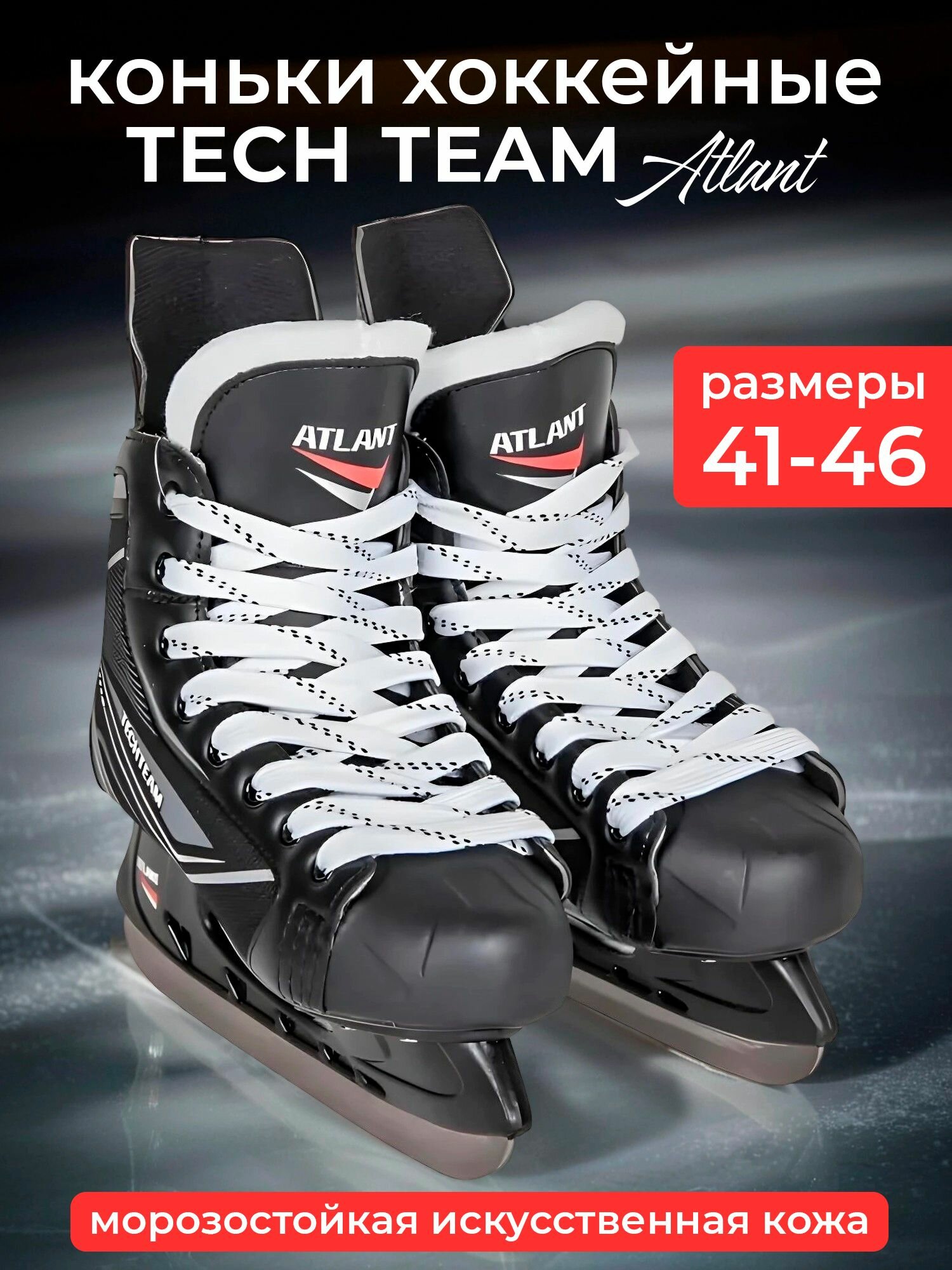 Коньки хоккейные TechTeam Atlant
