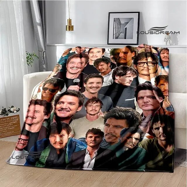 Детское теплое фланелевое одеяло с принтом Хосе Педро Бальмаседа Паскаля, мягкое и удобное, для дивана-кровати, дорожное одеяло, подарок на день рождения