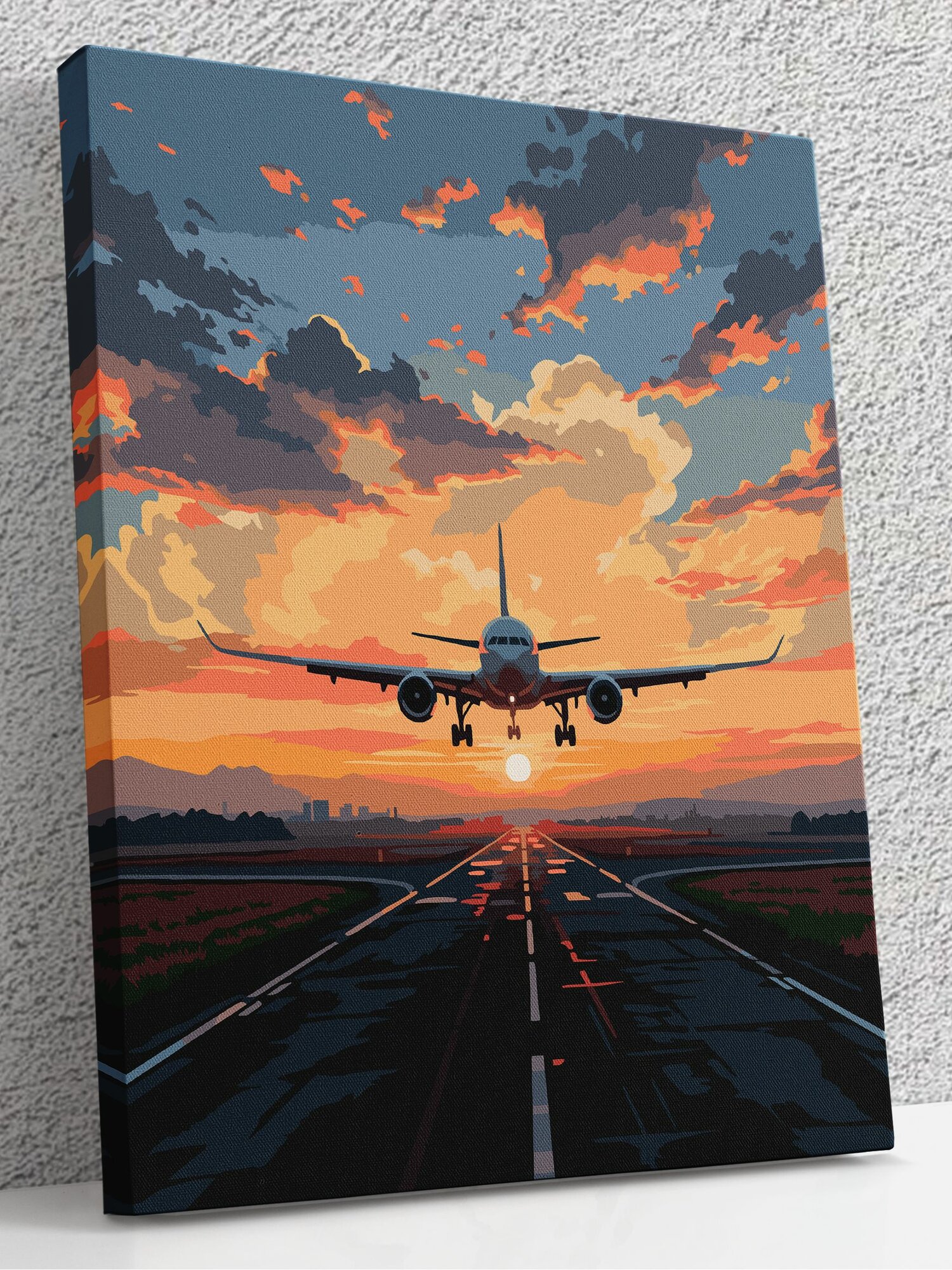 Картина по номерам на холсте