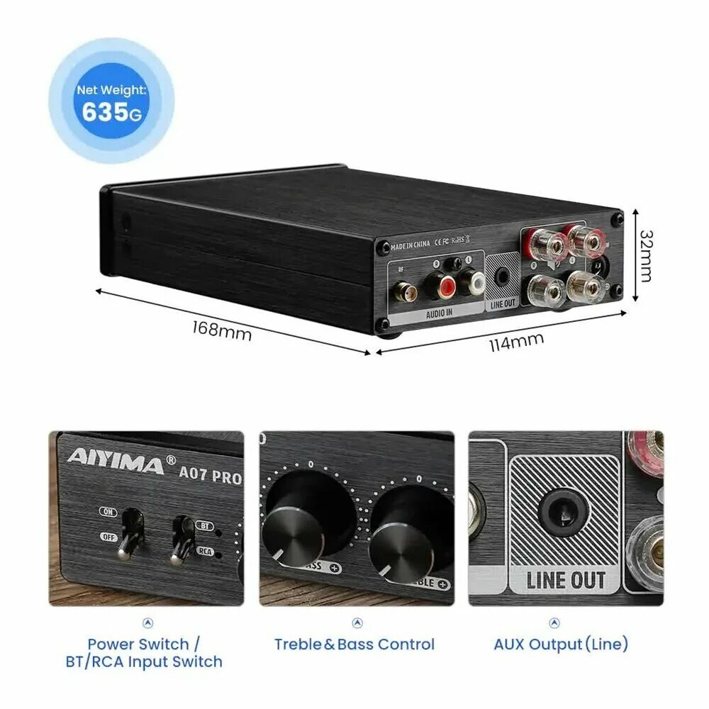 Усилитель Aiyima A07 Pro — фото 1