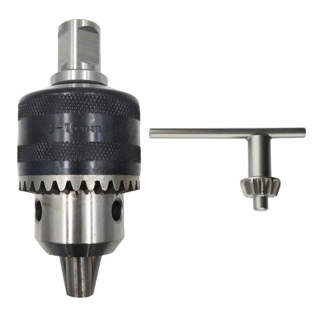 Адаптер патрона для металлической дрели с хвостовиком 1,5 13 мм / 3 16 повышения эффективности сверления.