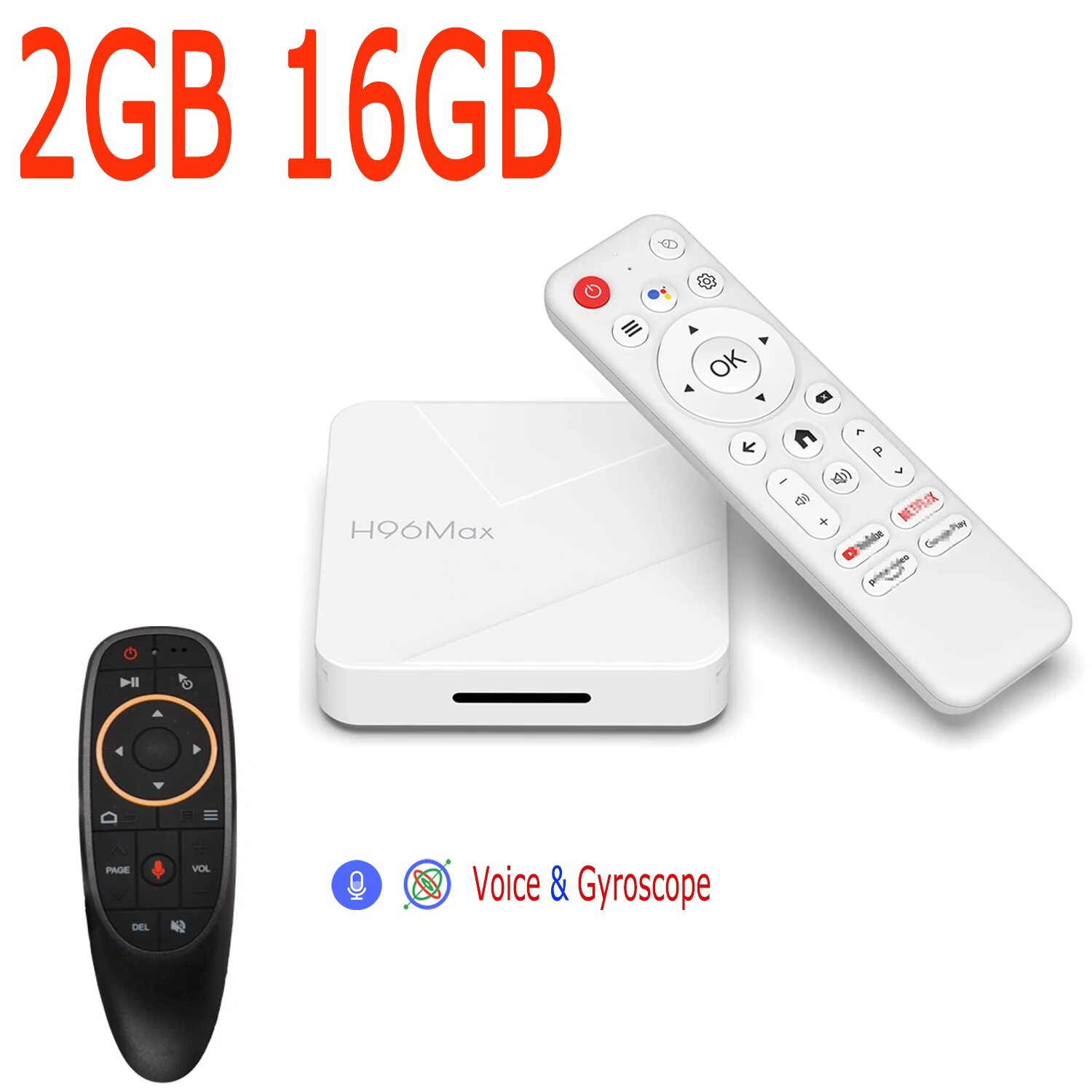 Android 14.0 RK3518 TV Box Voice Assistant Remote Control 4K Video Wifi6 LAN 100M BT5.4 Game Media Player Smart TV Box H96 Max