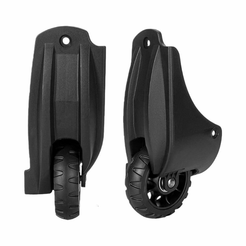 1 пара практичных ПВХ направленных колес для чемоданов с повышенной износостойкостью и точным контролем для стабильного движения