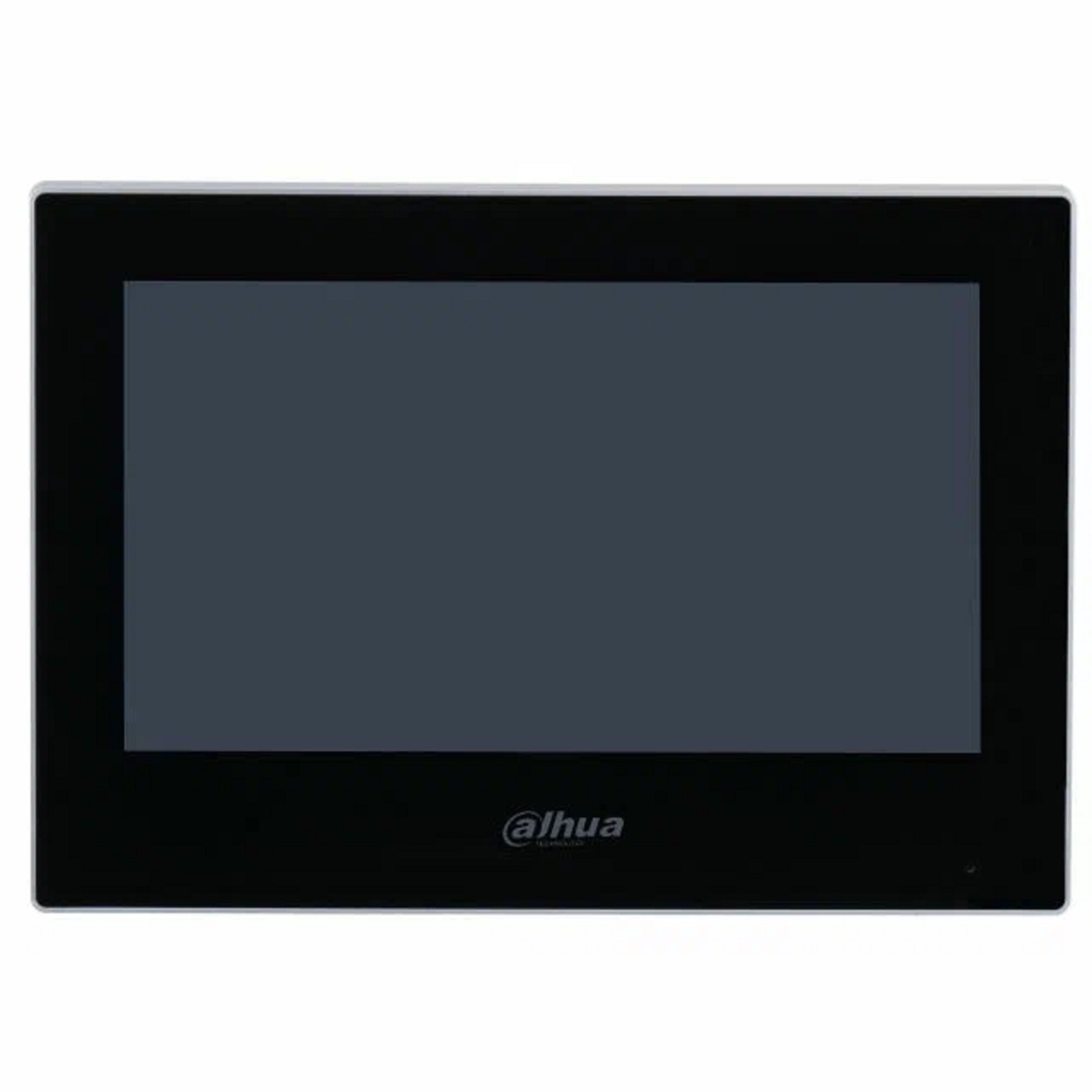 Видеодомофон Dahua DHI-VTH2621G-P IP 7 дюймовый, черный 1024x600 разрешение, ёмкостной сенсорный экран
