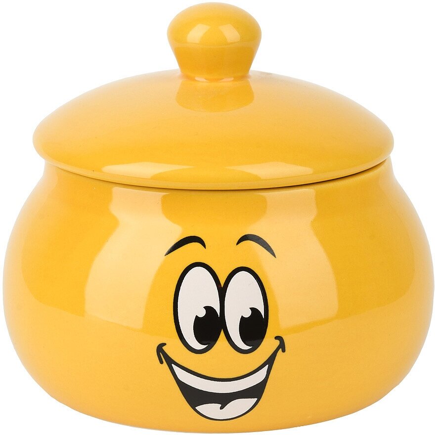 Медовница Dolomite "Smile" 13х12см/ 500мл, керамика