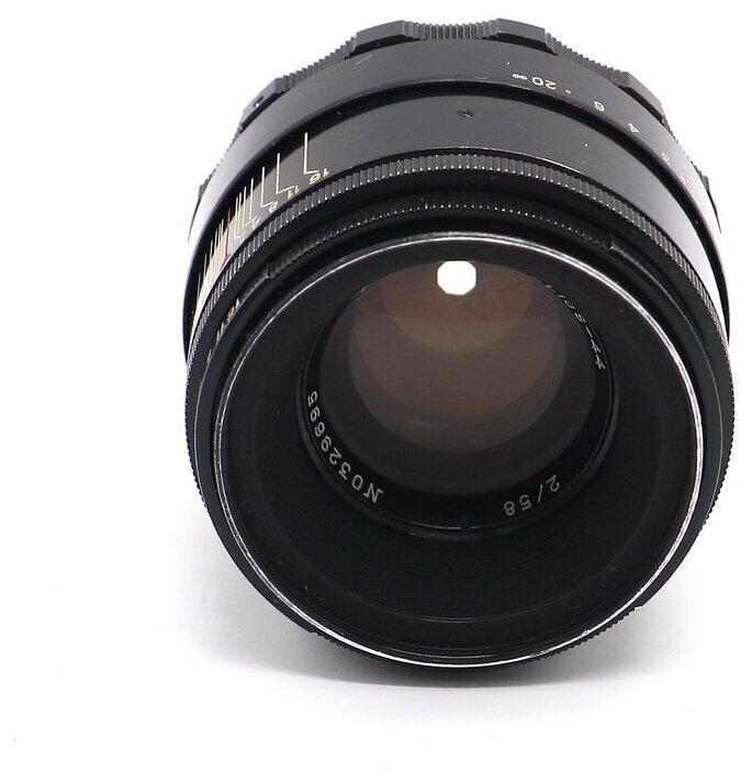 Объектив советский Гелиос-44 2/58 М42 лак