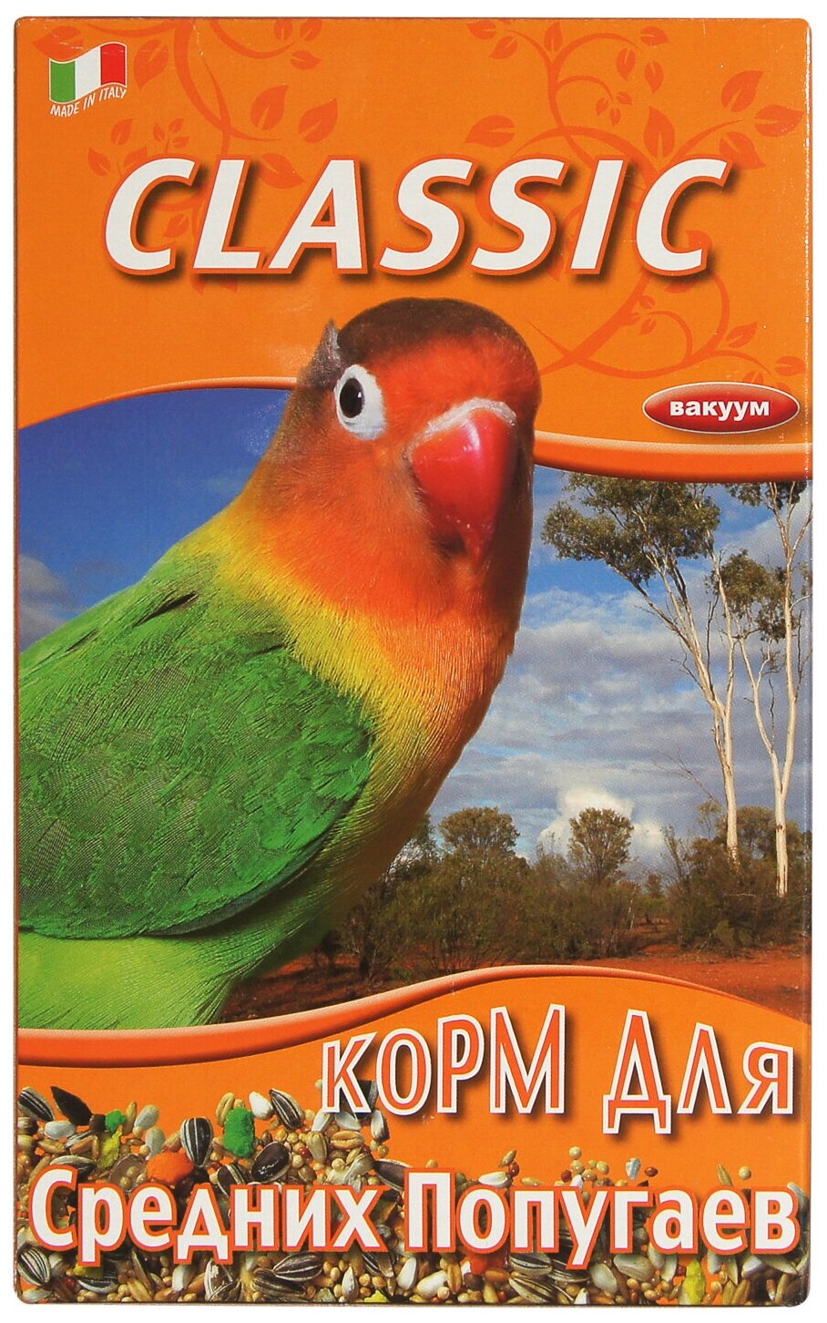 Корм Fiory Classic для средних попугаев 650 гр (2 штуки)