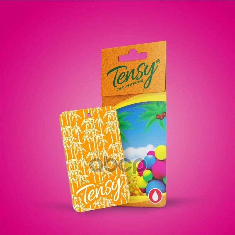 Та-02 ароматизатор! 'Tensy' Картон (Бабл гам) 50шт./бл TENSY арт. TA02