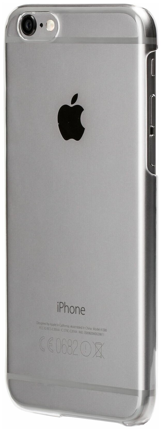 Чехол защитный uBear для iPhone 6 / 6S, Твердый, Прозрачный