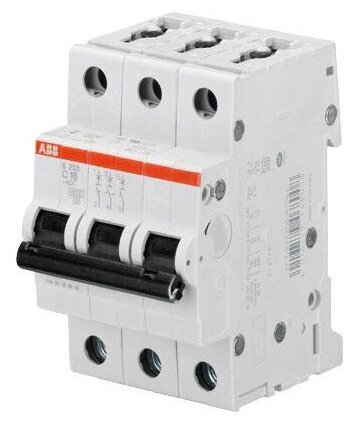 Автомат. выкл-ль 3-полюсной S203M C63, ABB 2CDS273001R0634 (1 шт.)