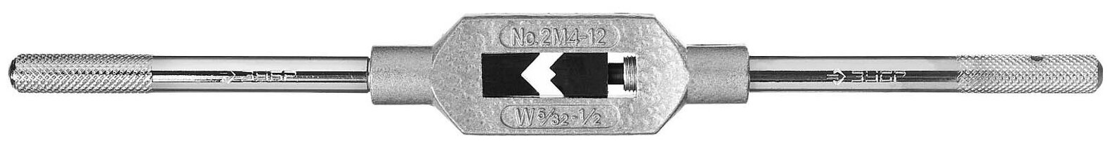 ЗУБР М4-М12, метчикодержатель №2, с регулируемыми вкладышами