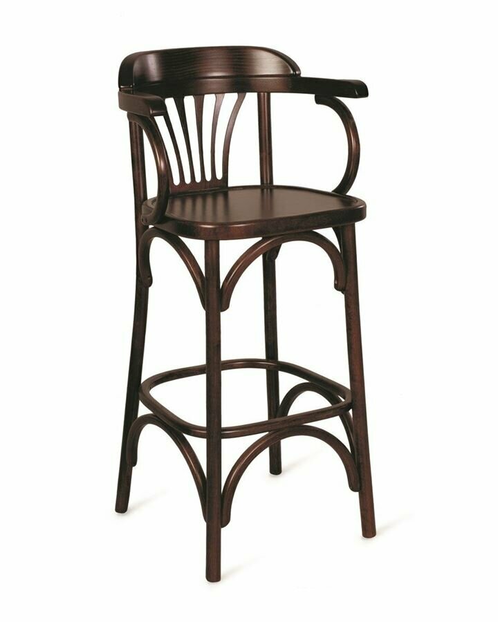Стул барный 750 Венский твердый (темный тон)