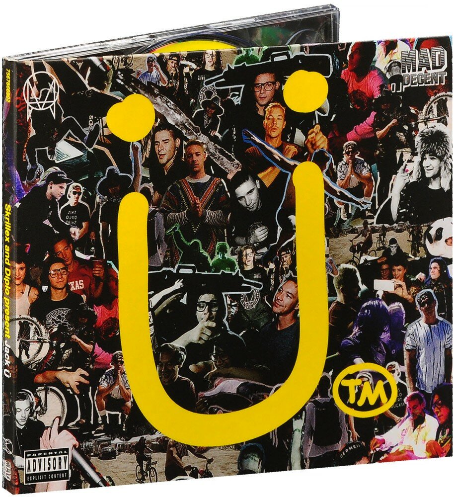 Skrillex & Diplo. Skrillex & Diplo Present Jack U (CD) (СД диск, Картонный бокс (digipack))