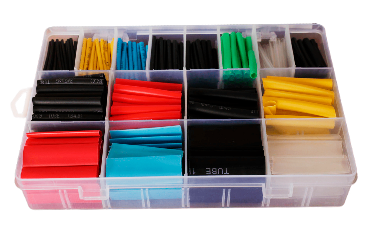 Набор трубок термоусадочных 1.0-10мм 580 предметов ANROKEY