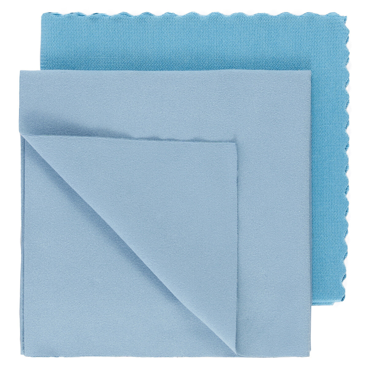Набор салфеток из микрофибры Werner Easy life 52385 2 шт. 30х30 см синий/голубой