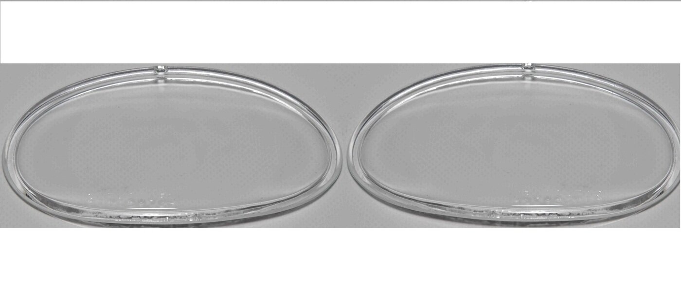 Стекло противотуманной фары Honda Accord 2006-2008, Civic 2012-2014 левое и правое, комплект 2шт