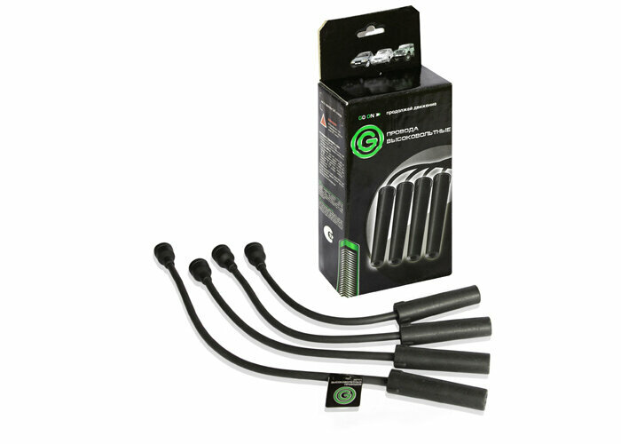 Провода высоковольтные дв.4216 Евро-3, УАЗ дв.4213 (под 2 катушки) силикон серия GO