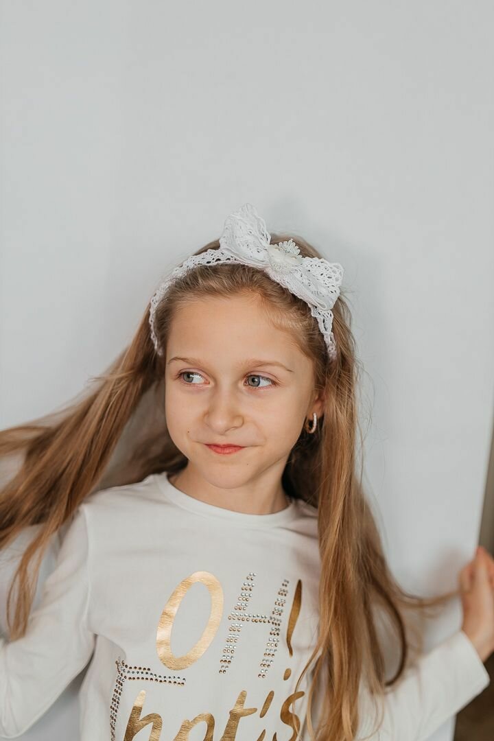 Ободок для девочки, повязка на голову