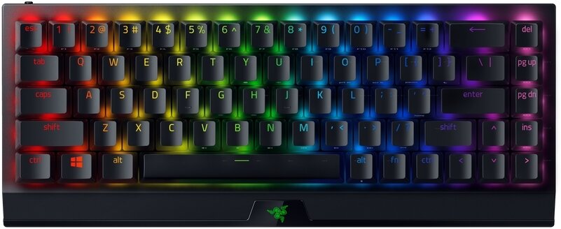 Игровая клавиатура Razer BlackWidow V3 Mini HyperSpeed (Green Switch) - Russian Layout