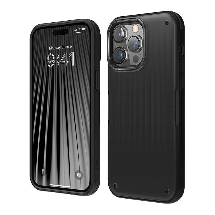 Elago ударопрочный чехол для iPhone 14 Pro, BUCKLER (tpu) черный
