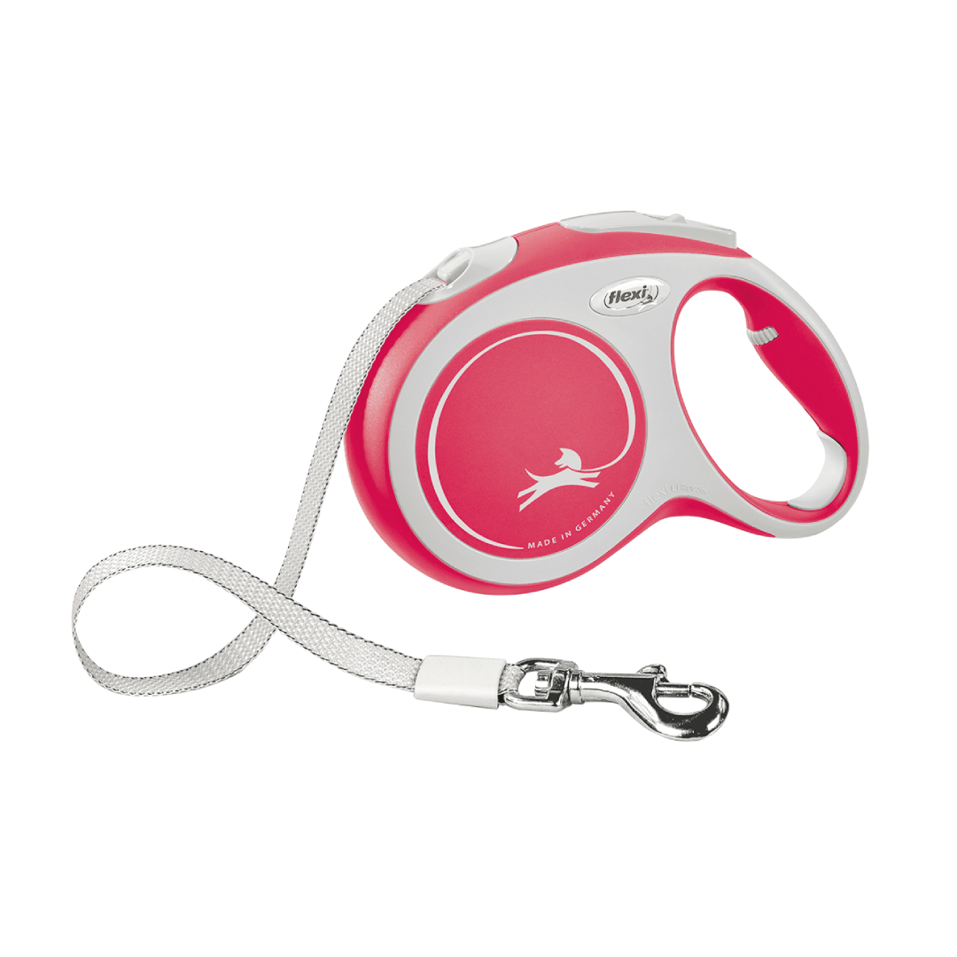 Рулетка-ремень flexi рулетка-ремень для собак, красная