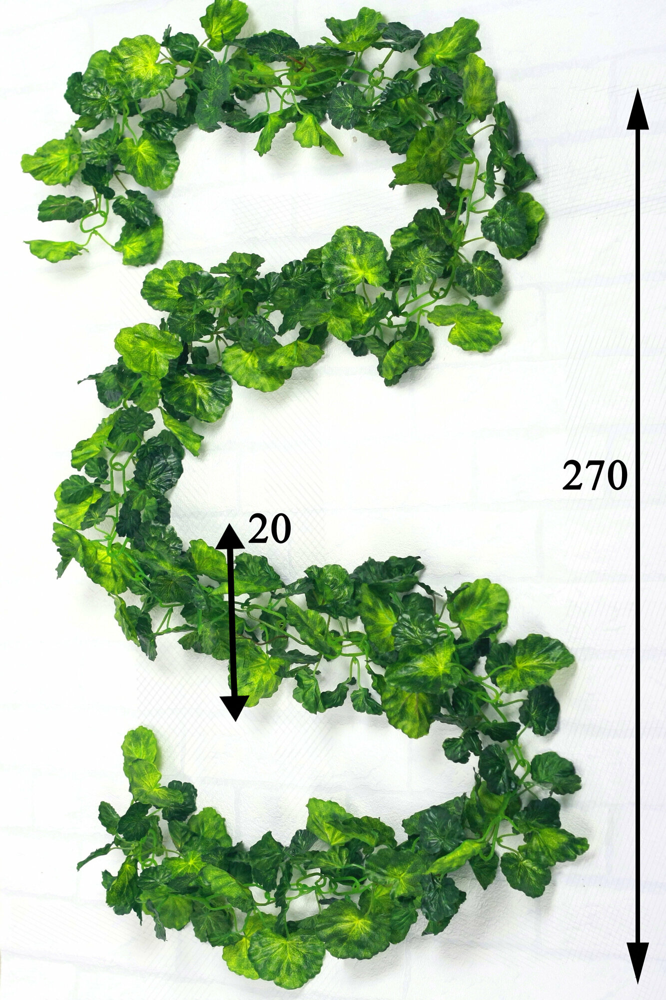 Искусственные растения Holodilova, декоративная лиана, ткань с пропиткой