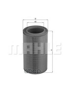Фильтр воздушный Fiat Bravo 1,4-1,6 Mahle/Knecht арт. LX2088