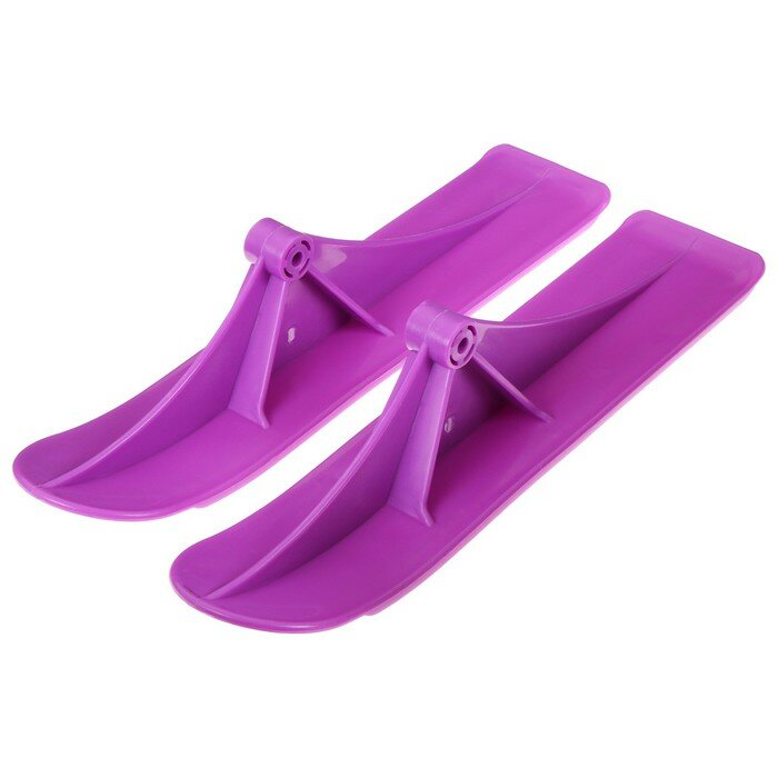 Лыжи GRAFFITI самоката, длина 38см, ширина 8.7см, цвет фиолетовый, 2шт.