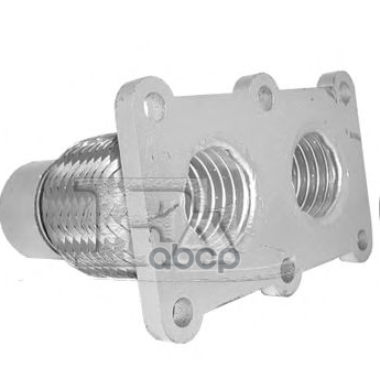 Гофра глушителя усиленная 45x120mm (x2) Audi A3 1.6 96-, VW Golf, Bora, Skoda Octavia, Seat FA1 арт. VW445125