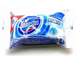 Domestos Сменный гигиенический блок для унитаза Атлантик Сила 3 в 1, 40гр