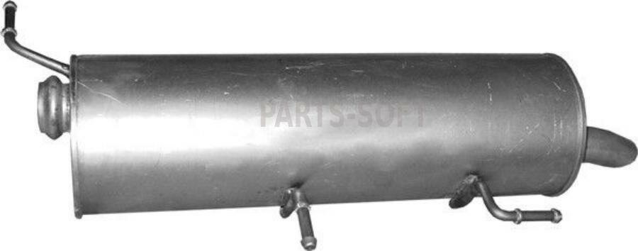 Глушитель задняя часть Citroen C4, Peugeot 308, 3008 Polmostrow арт. 0490