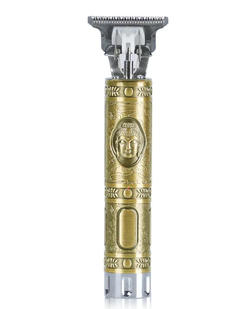 Электробритва роторная MILENI, для сухого бритья, автономная, цвет золотой