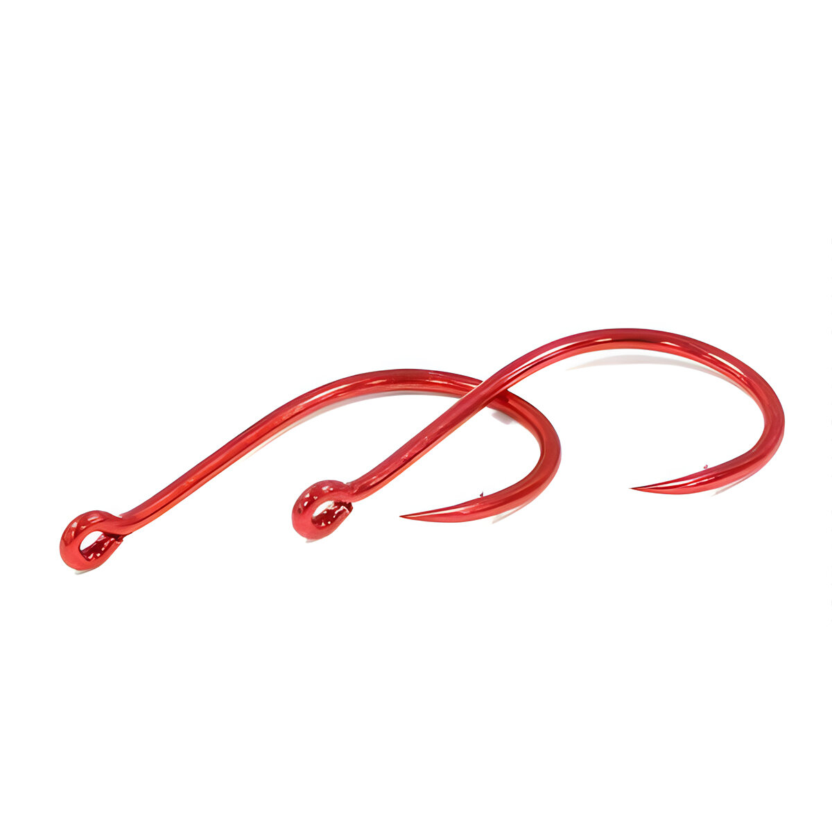 Крючки одинарные Owner 5177 Mosquito Hook Red №2 (9шт)