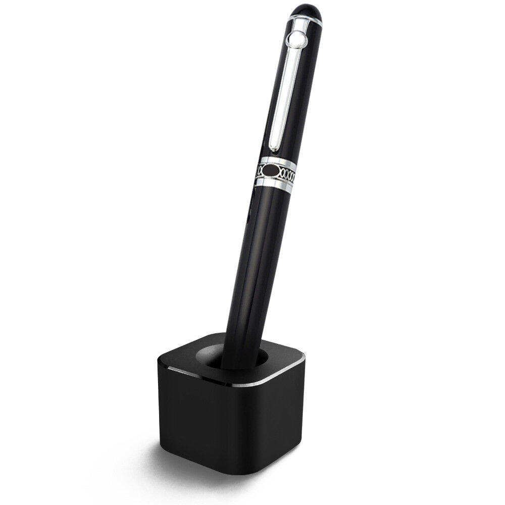 Держатель для ручек, металлический, квадратный, черный