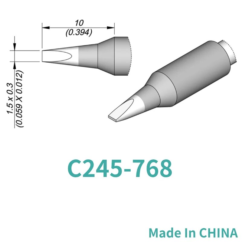 Сменные паяльные жала серии C245 C245-030/741/939 Совместимая ручка паяльной станции JBC Sugon GVM Aifen Aixun