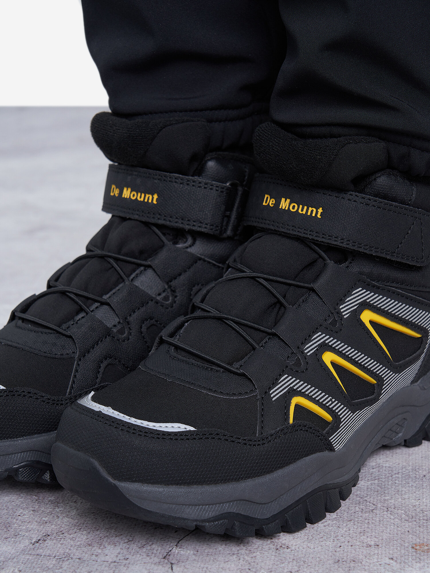 Ботинки De Mount BOOTS MID 4 B, размер 33, черный — фото 1