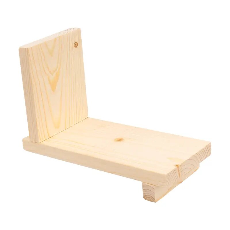 Настольная интерьерная полка для книг, сосна, 210х95х156 мм.