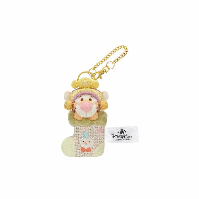 Disney x DISNEYLAND Коллекция носков на Рождество Тигровый ключница плюшевая подвеска 12 см длина тела