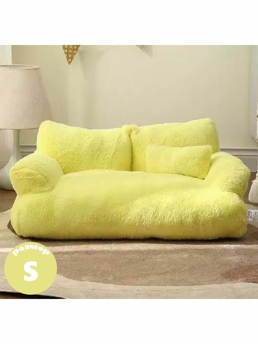 Диван-лежанка для собак мелких и средних пород / мини диван для животных / мягкая кроватка для собак и кошек