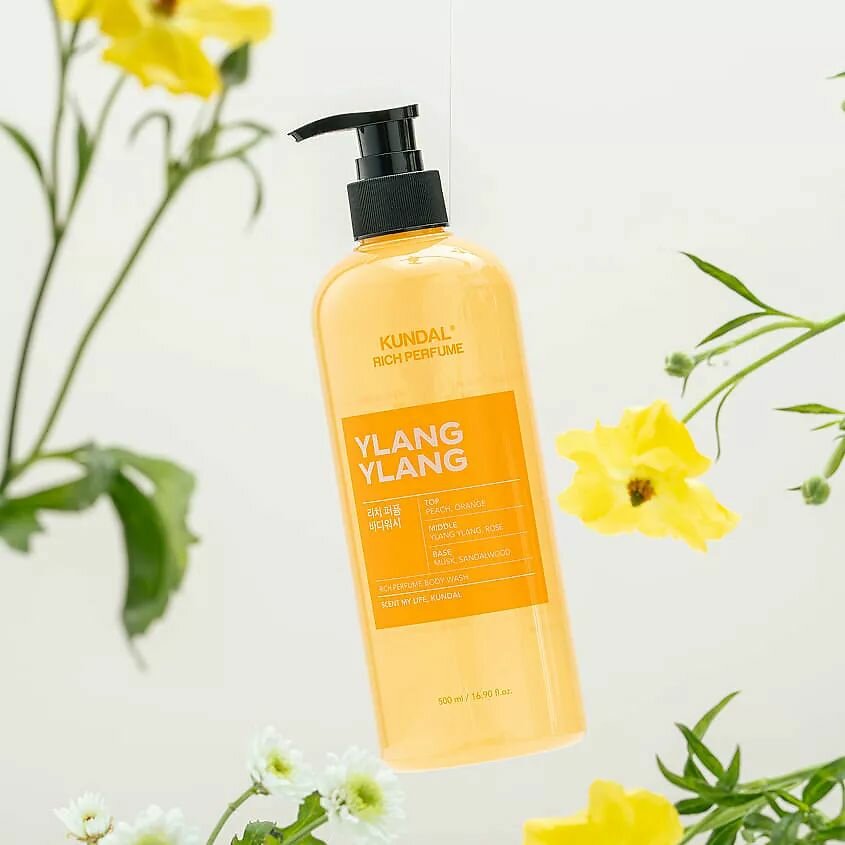 KUNDAL Гель для душа Иланг-иланг Ylang Ylang Rich Perfume Body Wash, 500 мл