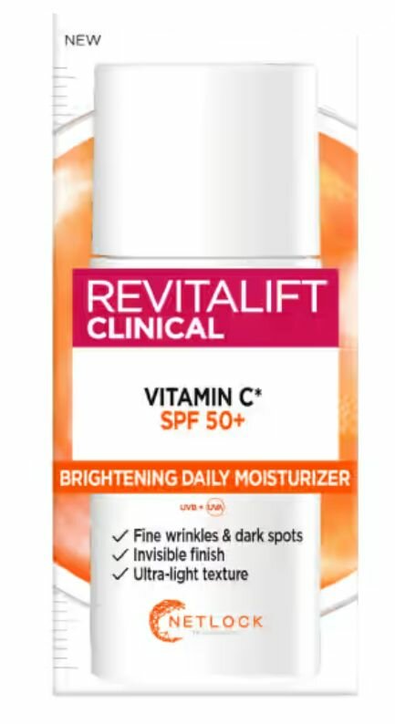 Крем Revitalift Vitamin C дневной для лица, SPF50+, 50 мл