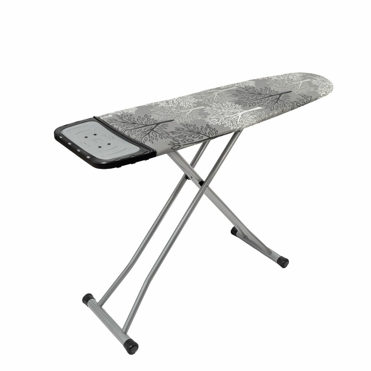 Доска гладильная Perilla Алис, 130х38 см, регулировка высоты, подставка под утюг, рабочая поверхность металлический перфорированный лист