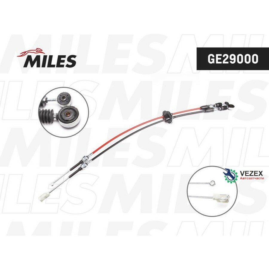 MILES GE29000 Трос переключения передач DAEWOO MATIZ/SPARK GE29000