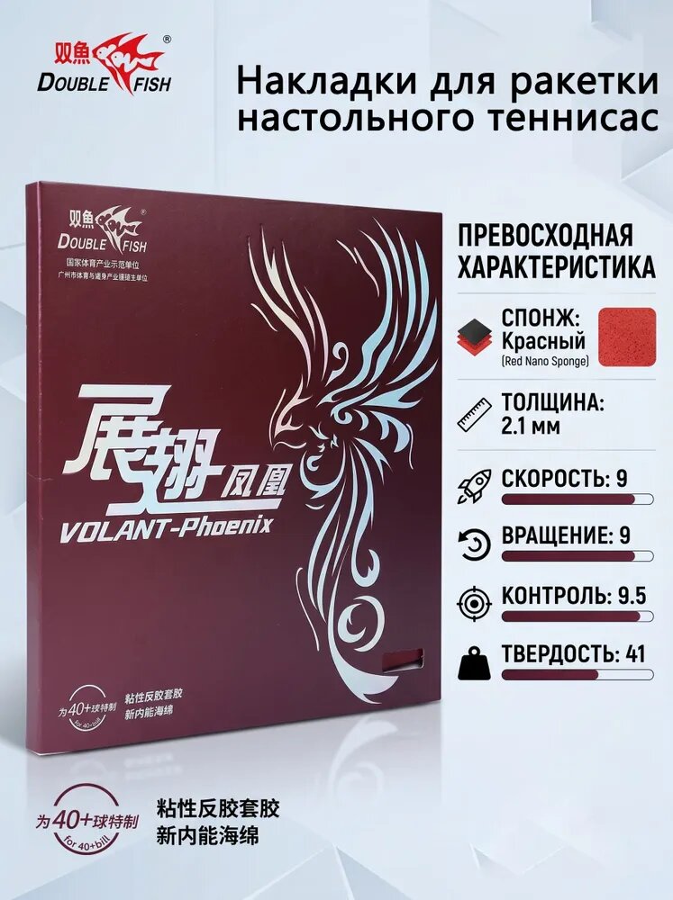 Double Fish Накладка для ракетки