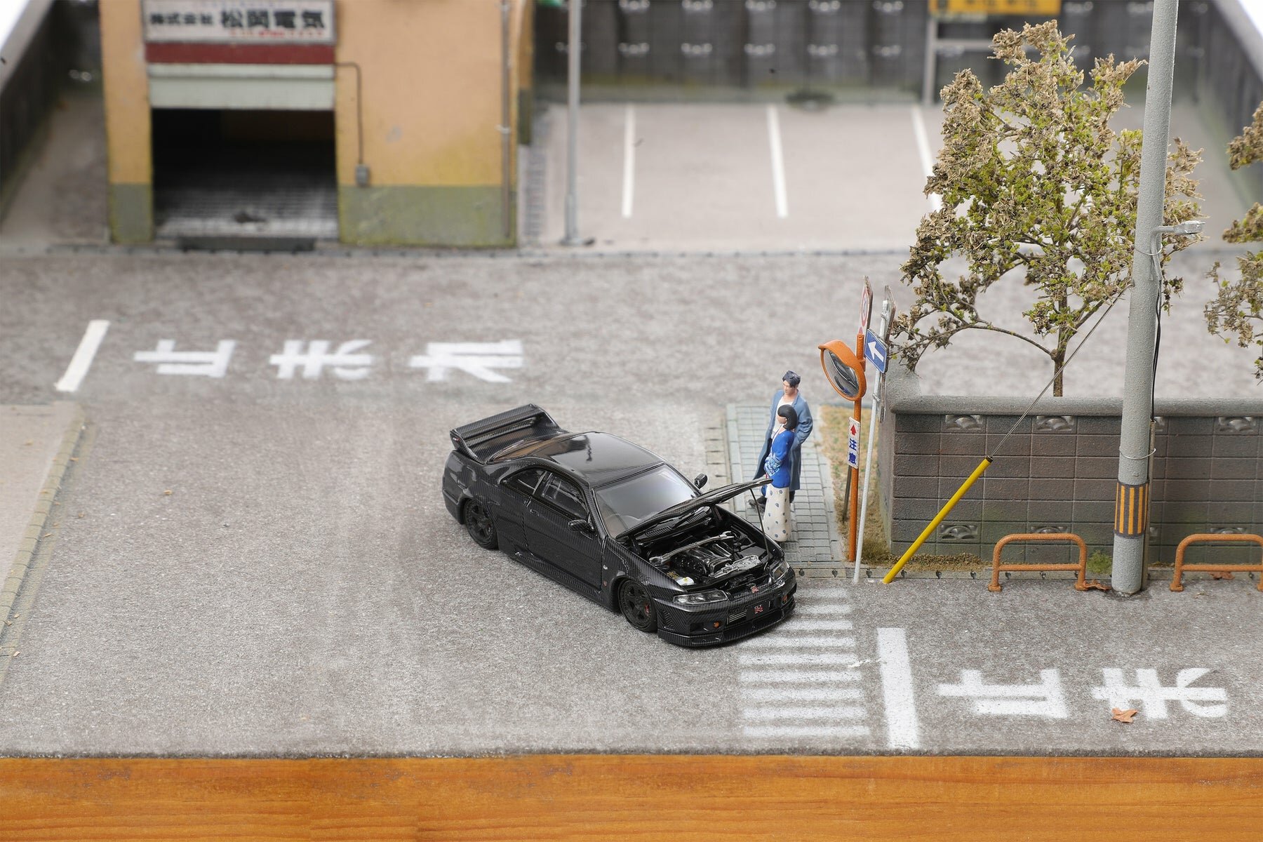 Коллекционная машинка Focal Horizon 1:64 Skyline GT-R R33 Nismo 400R Black
