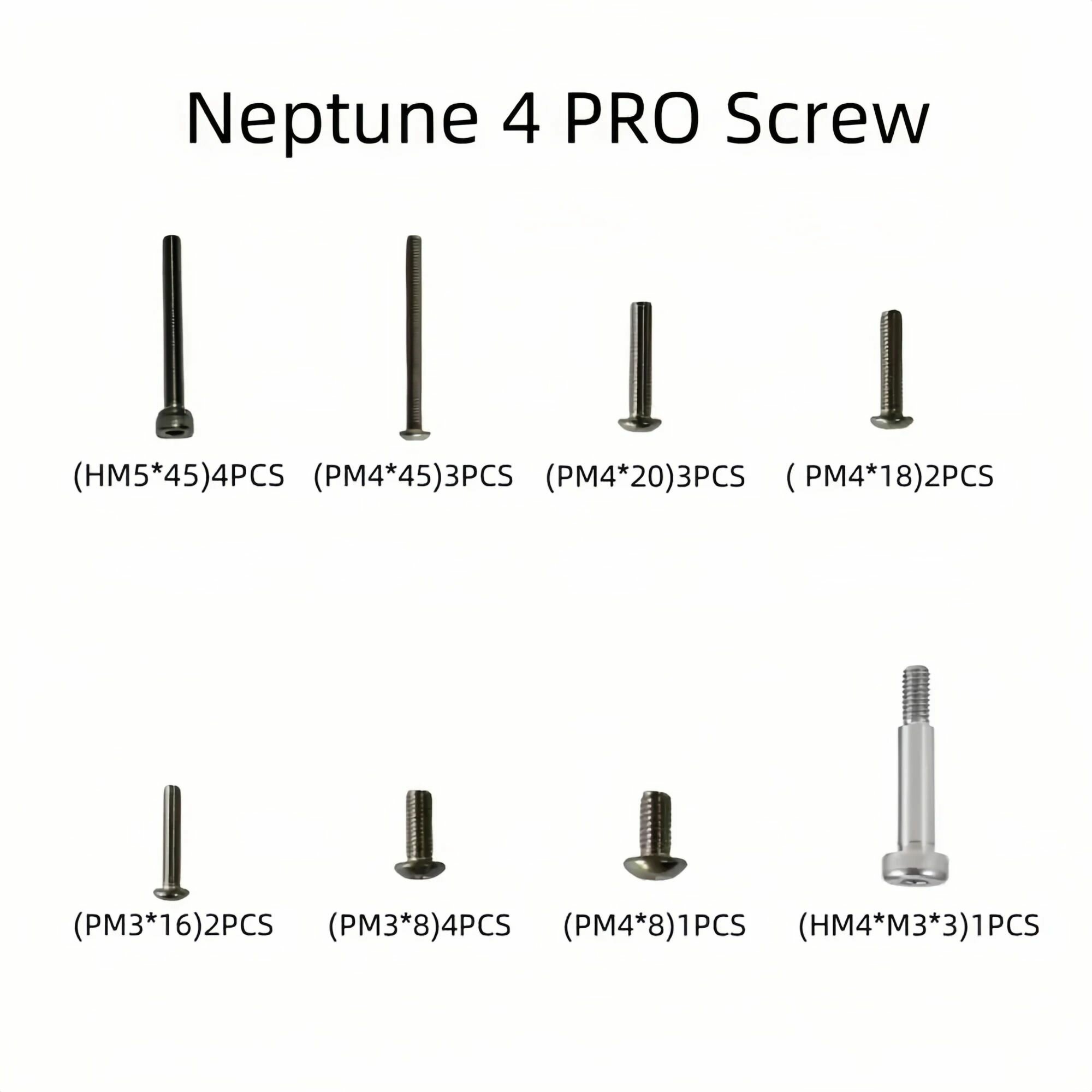 Винты для 3D-принтеров Elegoo Neptune 4 PRO