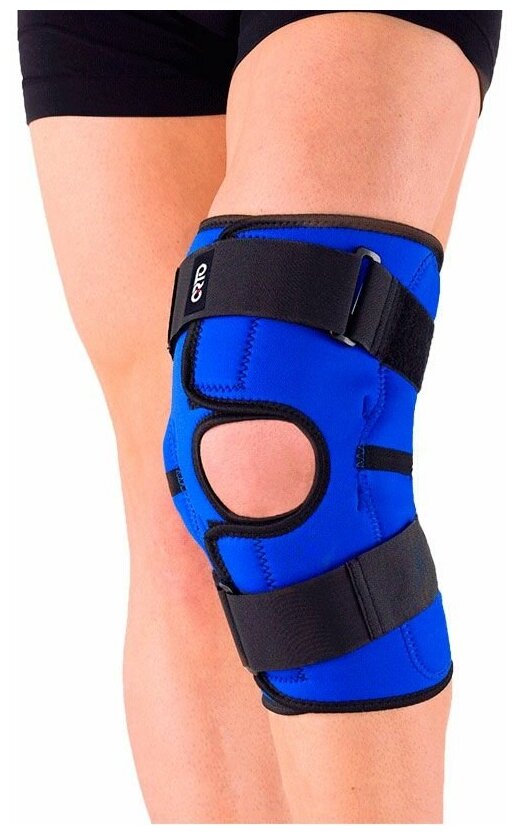 Бандаж на коленный сустав с металлическими шарнирами pазъёмный