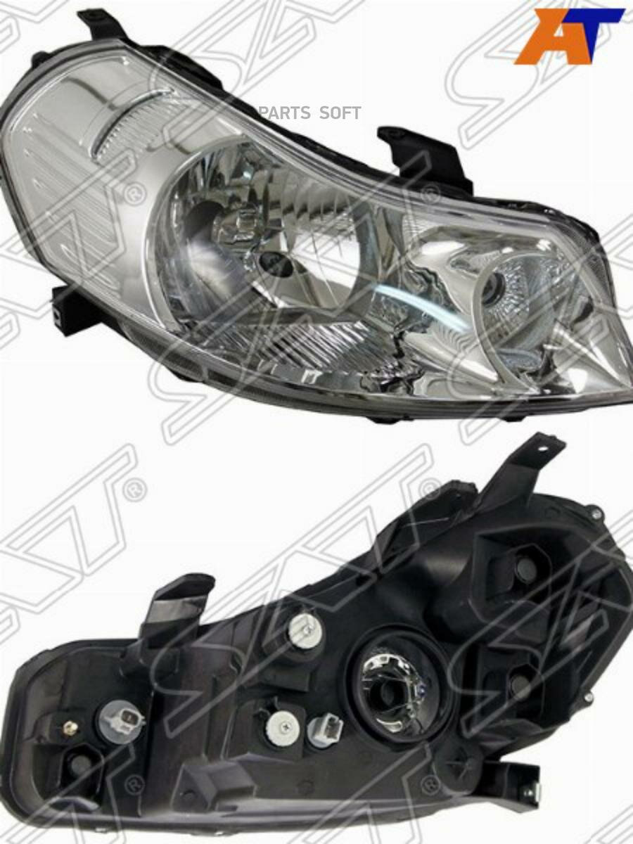 Фара Suzuki SX4 06-16 (Справа/ Галоген/ Ручная регулировка) SAT ST-661-1152R | цена за 1 шт